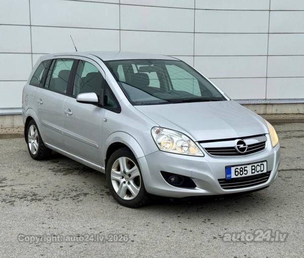 Grey Opel Zafira 2009 in Tallinn, with an engine capacity of 1.80 L and mileage of 127 thousand km for 2499 €, photo 3 on AUTOMOTO.COM.LV