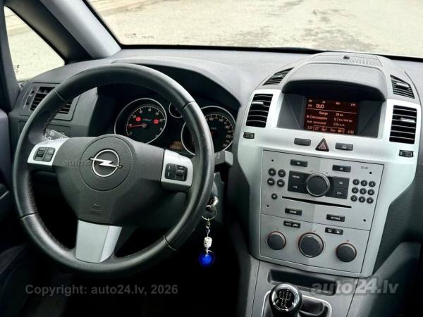 Grey Opel Zafira 2009 in Tallinn, with an engine capacity of 1.80 L and mileage of 127 thousand km for 2499 €, photo 8 on AUTOMOTO.COM.LV