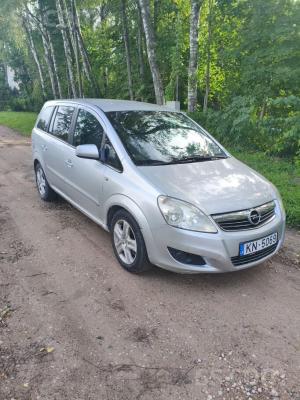 Pelēks Opel Zafira 2009 Dobele, ar dzinēja tilpumu 1.70 L un nobraukumu 187 tūkst. km par 1550 €, foto 3 vietnē AUTOMOTO.COM.LV