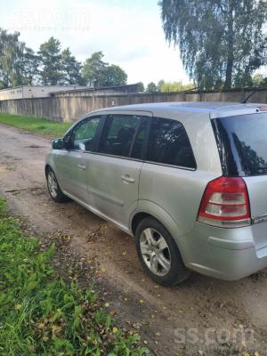 Pelēks Opel Zafira 2009 Dobele, ar dzinēja tilpumu 1.70 L un nobraukumu 187 tūkst. km par 1550 €, foto 5 vietnē AUTOMOTO.COM.LV