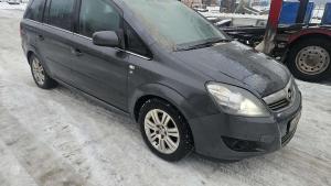 Pelēks Opel Zafira 2011 Marijampole, ar dzinēja tilpumu 1.80 L un nobraukumu 290 tūkst. km par 2150 €, foto  vietnē AUTOMOTO.COM.LV