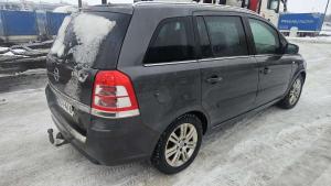 Pelēks Opel Zafira 2011 Marijampole, ar dzinēja tilpumu 1.80 L un nobraukumu 290 tūkst. km par 2150 €, foto 4 vietnē AUTOMOTO.COM.LV