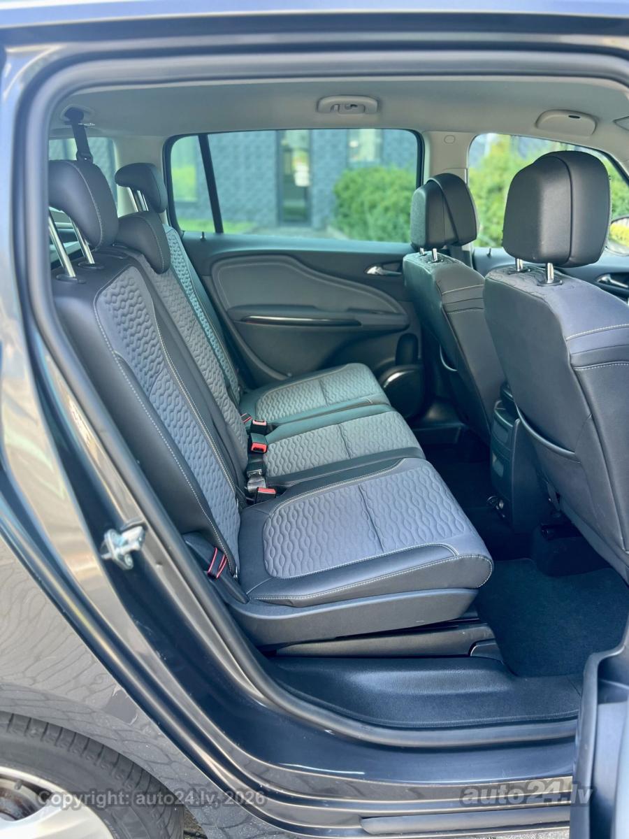 Pelēks Opel Zafira 2012 Tallina, ar dzinēja tilpumu 2.00 L un nobraukumu 181 tūkst. km par 6199 €, foto 16 vietnē AUTOMOTO.COM.LV