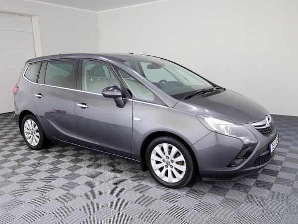 Grey Opel Zafira 2012 in Tallinn, with an engine capacity of 1.60 L and mileage of 219 thousand km for 3499 €, photo 10 on AUTOMOTO.COM.LV