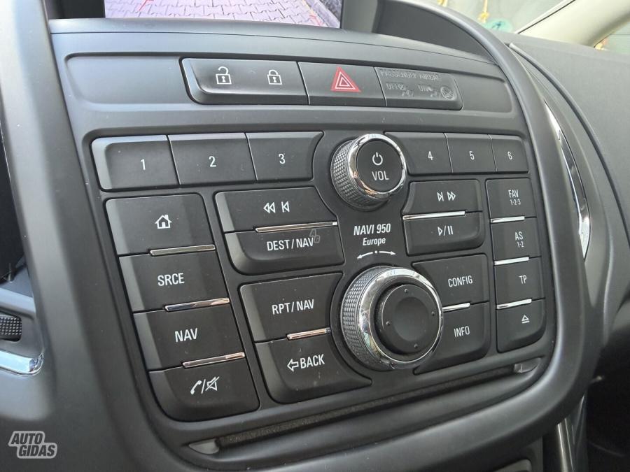 Grey Opel Zafira 2015 in Vilnius, with an engine capacity of 2.00 L and mileage of 200 thousand km for 6400 €, photo 22 on AUTOMOTO.COM.LV