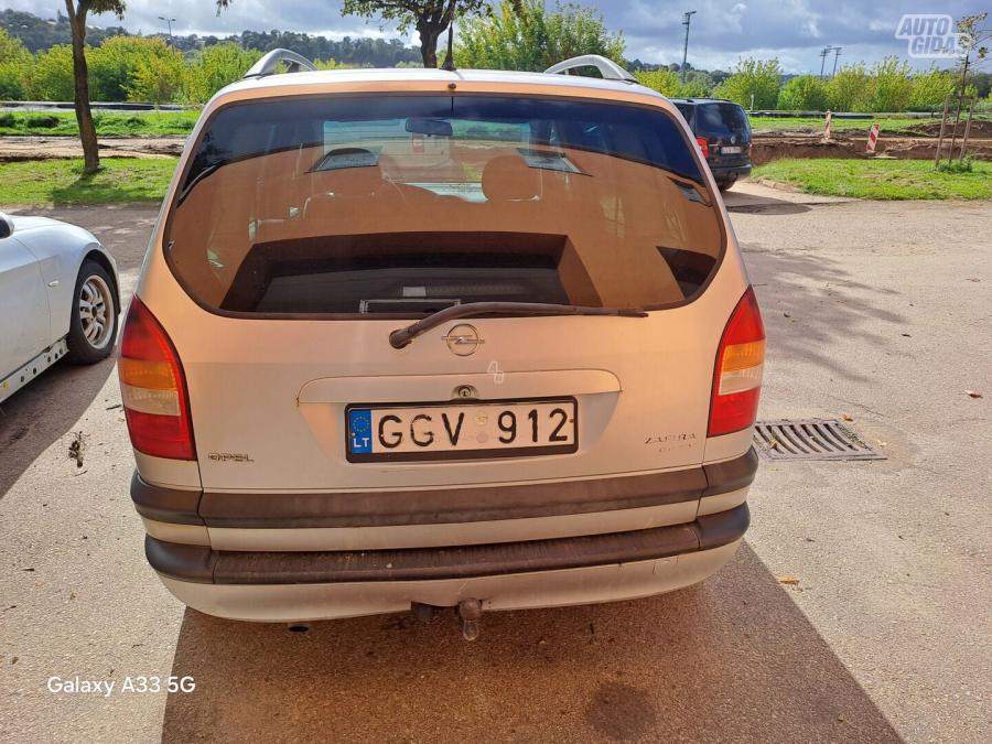 Опель Зафира 2000 в Каунас, объемом двигателя 1.90 л и пробегом 300 тыс. км за 550 €, фото 3 на AUTOMOTO.COM.LV