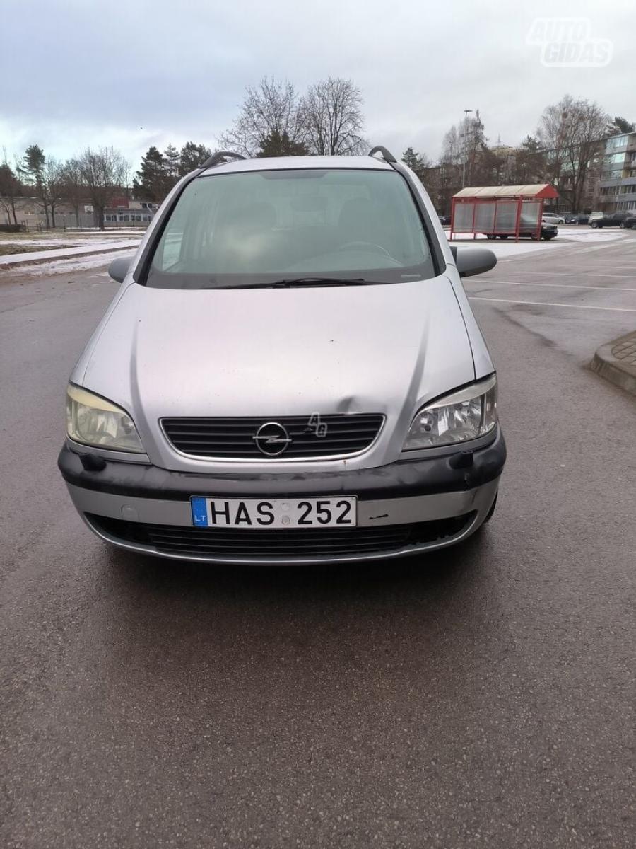 Opel Zafira 2001 in Kaunas, with an engine capacity of 2.00 L and mileage of 270 thousand km for 500 €, photo 1 on AUTOMOTO.COM.LV