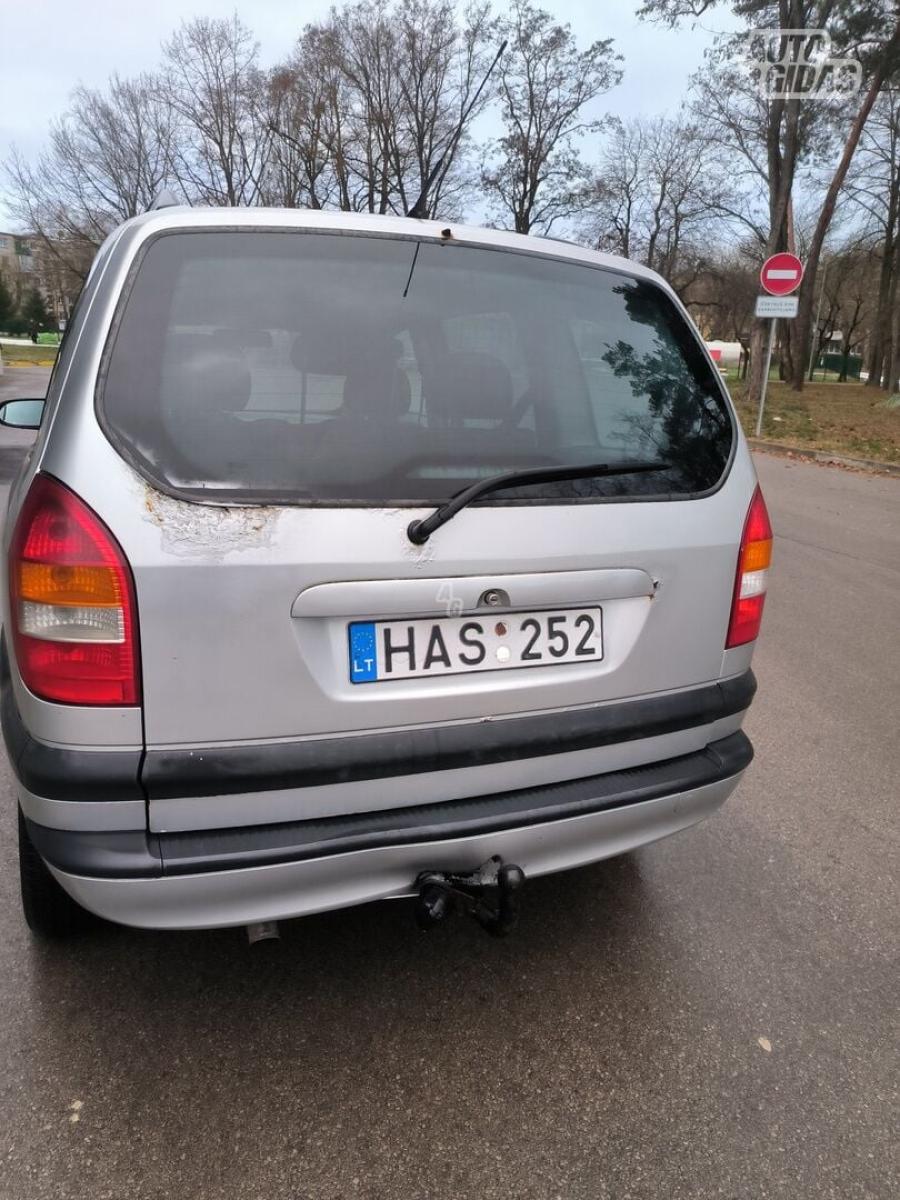 Opel Zafira 2001 in Kaunas, with an engine capacity of 2.00 L and mileage of 270 thousand km for 500 €, photo 5 on AUTOMOTO.COM.LV
