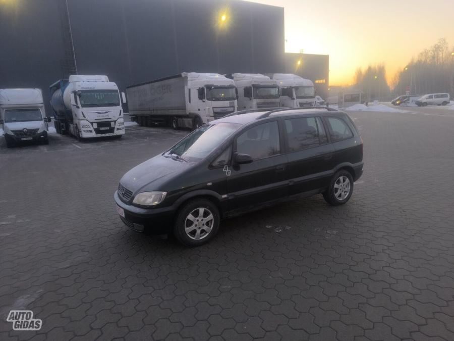Opel Zafira 2002 Kauņa, ar dzinēja tilpumu 1.60 L un nobraukumu 280 tūkst. km par 690 €, foto 1 vietnē AUTOMOTO.COM.LV