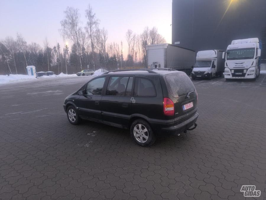 Opel Zafira 2002 Kauņa, ar dzinēja tilpumu 1.60 L un nobraukumu 280 tūkst. km par 690 €, foto 3 vietnē AUTOMOTO.COM.LV