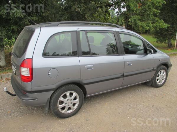 Opel Zafira 2003 in Daugavpils, with an engine capacity of 2.00 L and mileage of 242 thousand km for 1750 €, photo 5 on AUTOMOTO.COM.LV