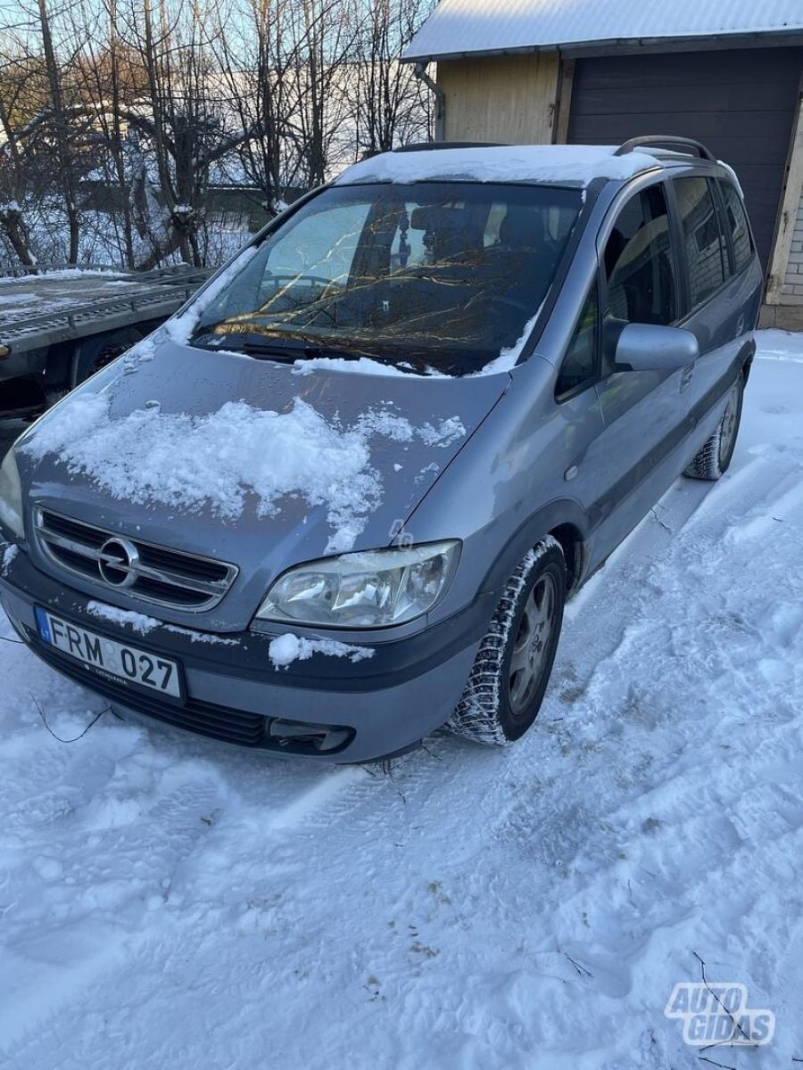 Opel Zafira 2003 Skuodas, ar dzinēja tilpumu 2.00 L un nobraukumu 200 tūkst. km par 350 €, foto 1 vietnē AUTOMOTO.COM.LV