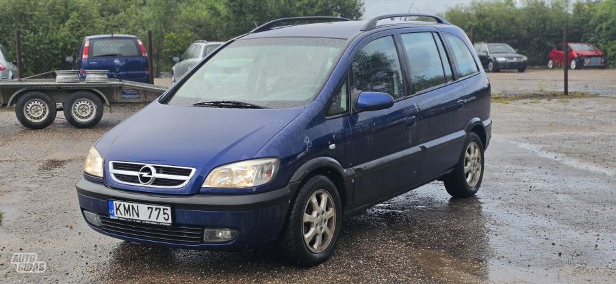 Opel Zafira 2003 in Vilkaviskis, with an engine capacity of 2.20 L and mileage of 263 thousand km for 550 €, photo 1 on AUTOMOTO.COM.LV