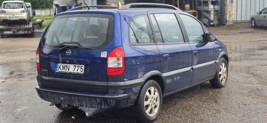 Opel Zafira 2003 in Vilkaviskis, with an engine capacity of 2.20 L and mileage of 263 thousand km for 550 €, photo 7 on AUTOMOTO.COM.LV