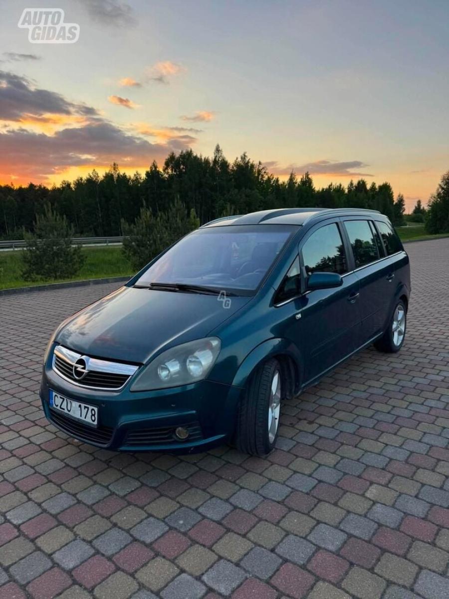 Opel Zafira 2007 in Klaipeda, with an engine capacity of 1.90 L and mileage of 321 thousand km for 1850 €, photo 1 on AUTOMOTO.COM.LV