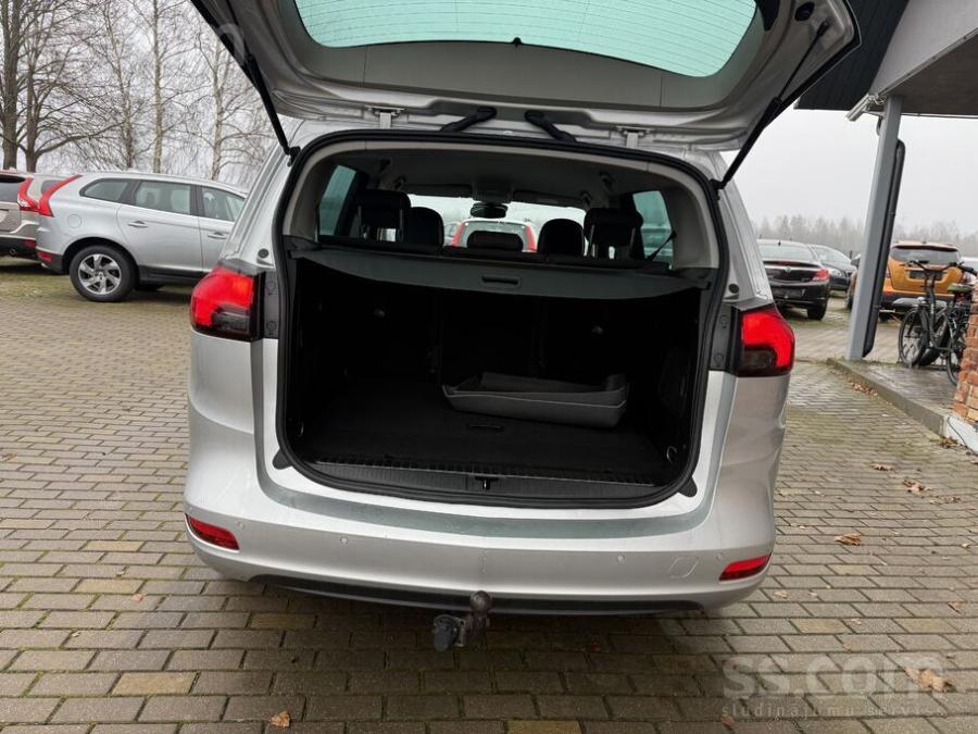 Opel Zafira 2015 Talsi, ar dzinēja tilpumu 1.60 L un nobraukumu 168 tūkst. km par 7870 €, foto 10 vietnē AUTOMOTO.COM.LV