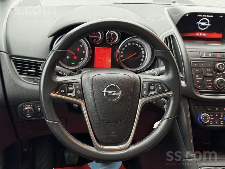 Opel Zafira 2015 Talsi, ar dzinēja tilpumu 1.60 L un nobraukumu 168 tūkst. km par 7870 €, foto 13 vietnē AUTOMOTO.COM.LV