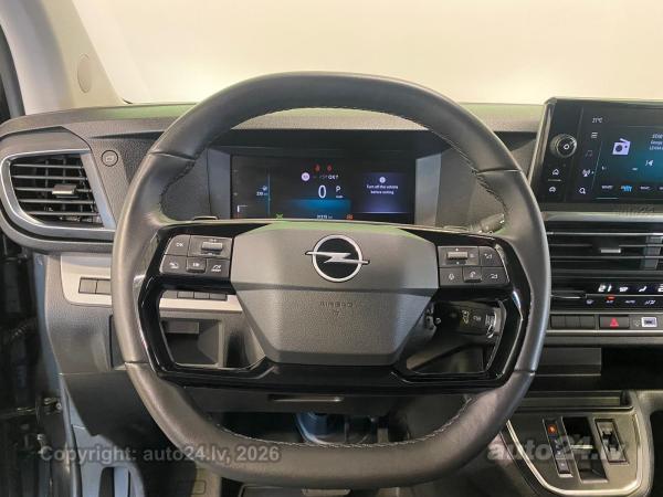 Pelēks Opel Zafira Life 2024 Tallina, ar dzinēja tilpumu 2.00 L un nobraukumu 31 tūkst. km par 34990 €, foto 7 vietnē AUTOMOTO.COM.LV