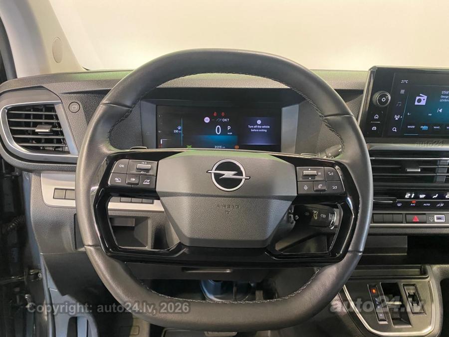 Серый Опель Zafira Life 2024 в Таллин, объемом двигателя 2.00 л и пробегом 31 тыс. км за 34990 €, фото 8 на AUTOMOTO.COM.LV