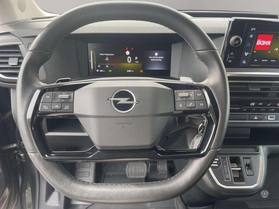 Серый Опель Zafira Life 2024 в Клайпеда, объемом двигателя 2.00 л и пробегом 50 тыс. км за 29887 €, фото 9 на AUTOMOTO.COM.LV