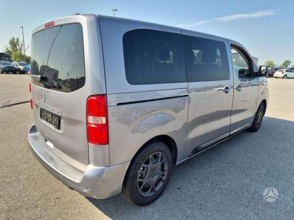 Grey Opel Zafira Life 2026 in Vilnius, with an engine capacity of 2.18 L and mileage of 2 thousand km for 24999 €, photo 5 on AUTOMOTO.COM.LV