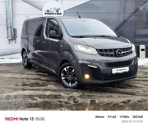 Pelēks Opel Zafira Life 2022 Kauņa, ar dzinēja tilpumu 2.00 L un nobraukumu 164 tūkst. km par 21950 €, foto 4 vietnē AUTOMOTO.COM.LV