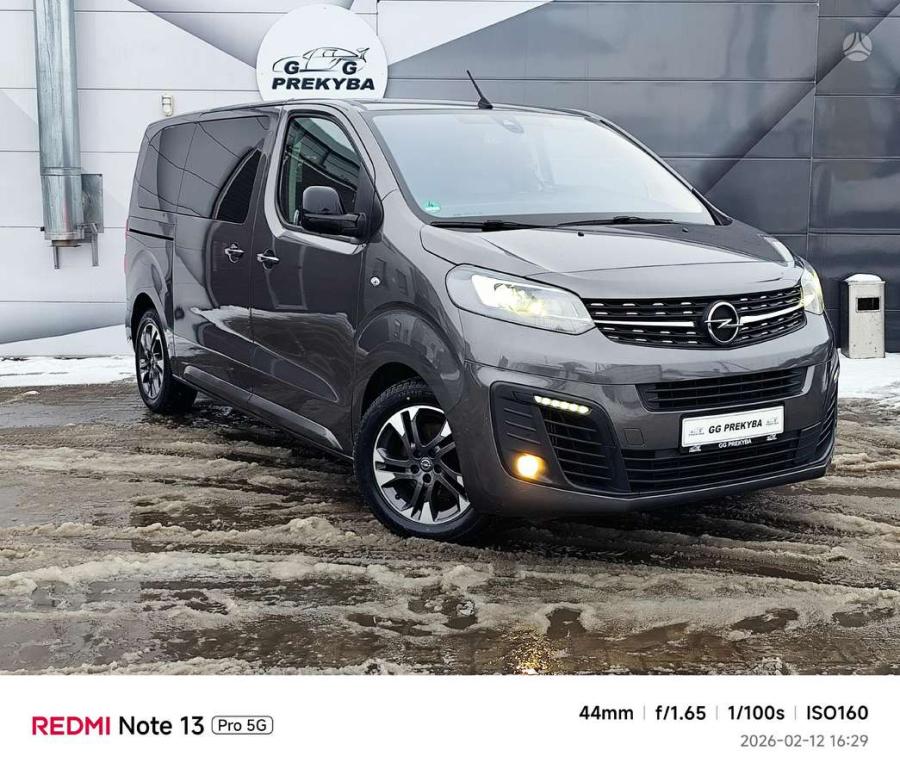 Pelēks Opel Zafira Life 2022 Kauņa, ar dzinēja tilpumu 2.00 L un nobraukumu 164 tūkst. km par 21950 €, foto 4 vietnē AUTOMOTO.COM.LV