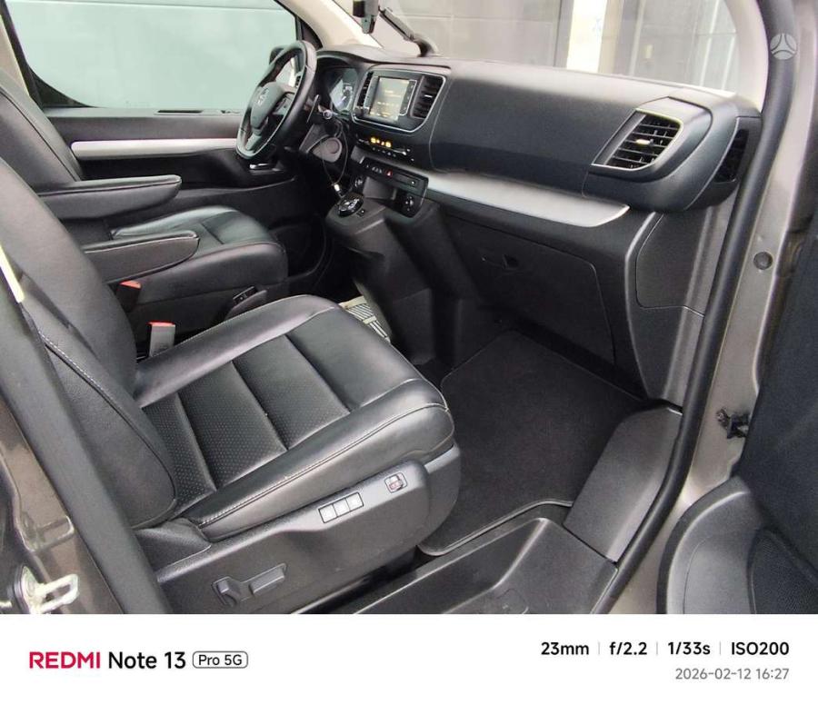 Pelēks Opel Zafira Life 2022 Kauņa, ar dzinēja tilpumu 2.00 L un nobraukumu 164 tūkst. km par 21950 €, foto 22 vietnē AUTOMOTO.COM.LV