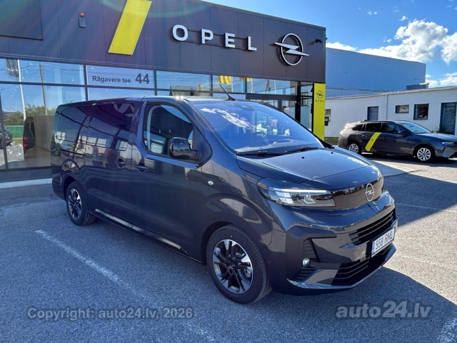Pelēks Opel Zafira Life 2026 Rakvere, ar dzinēja tilpumu 2.20 L un nobraukumu 150 tūkst. km par 48990 €, foto 1 vietnē AUTOMOTO.COM.LV