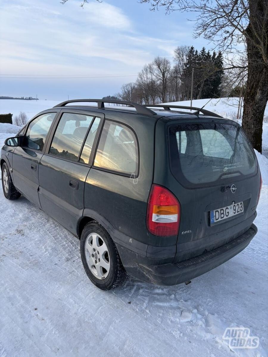 Opel Zafira 1999 Plungė, ar dzinēja tilpumu 1.60 L un nobraukumu 270 tūkst. km par 650 €, foto 2 vietnē AUTOMOTO.COM.LV