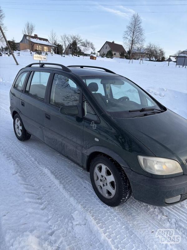 Opel Zafira 1999 Plungė, ar dzinēja tilpumu 1.60 L un nobraukumu 270 tūkst. km par 570 €, foto 3 vietnē AUTOMOTO.COM.LV