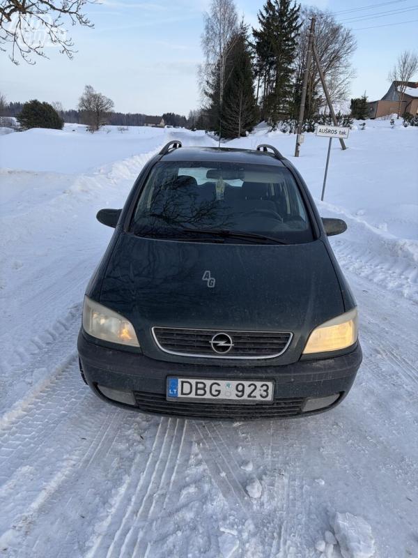 Opel Zafira 1999 Plungė, ar dzinēja tilpumu 1.60 L un nobraukumu 270 tūkst. km par 570 €, foto 4 vietnē AUTOMOTO.COM.LV