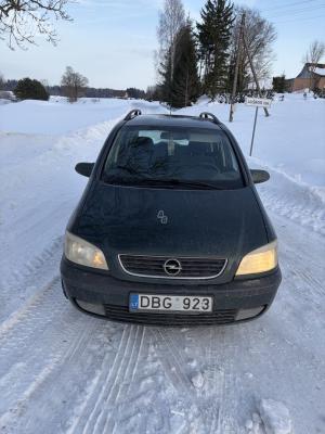 Opel Zafira 1999 Plungė, ar dzinēja tilpumu 1.60 L un nobraukumu 270 tūkst. km par 650 €, foto 4 vietnē AUTOMOTO.COM.LV