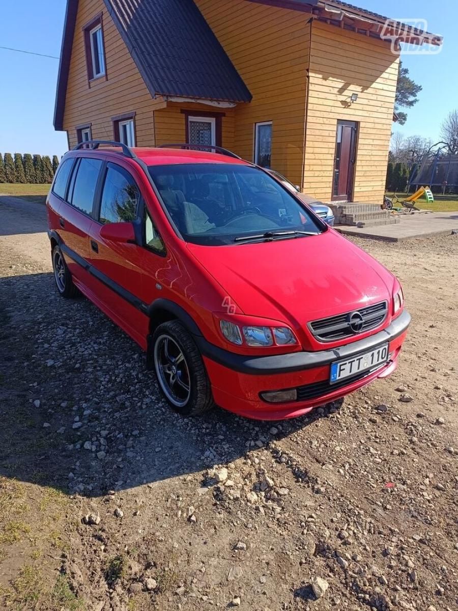 Opel Zafira 1999 Šakiai, ar dzinēja tilpumu 1.80 L un nobraukumu 312 tūkst. km par 666 €, foto 4 vietnē AUTOMOTO.COM.LV