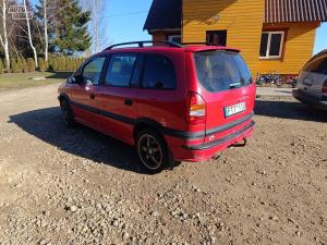 Opel Zafira 1999 Šakiai, ar dzinēja tilpumu 1.80 L un nobraukumu 312 tūkst. km par 666 €, foto 5 vietnē AUTOMOTO.COM.LV