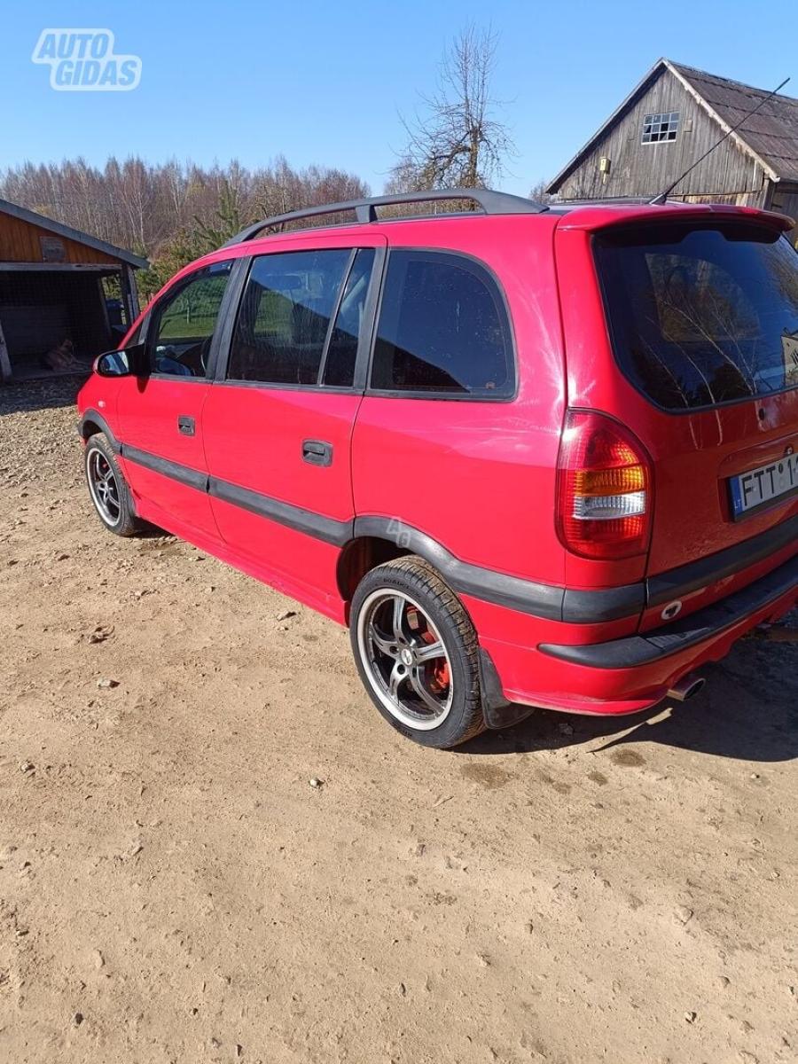 Opel Zafira 1999 Šakiai, ar dzinēja tilpumu 1.80 L un nobraukumu 312 tūkst. km par 666 €, foto 9 vietnē AUTOMOTO.COM.LV