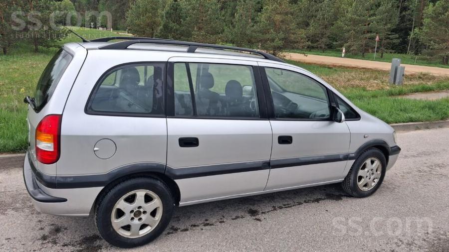 Опель Зафира 1999 в Рига, объемом двигателя 1.80 л и пробегом 295 тыс. км за 1380 €, фото 3 на AUTOMOTO.COM.LV