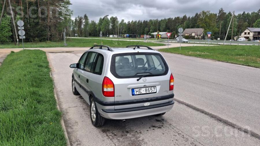 Опель Зафира 1999 в Рига, объемом двигателя 1.80 л и пробегом 295 тыс. км за 1380 €, фото 4 на AUTOMOTO.COM.LV