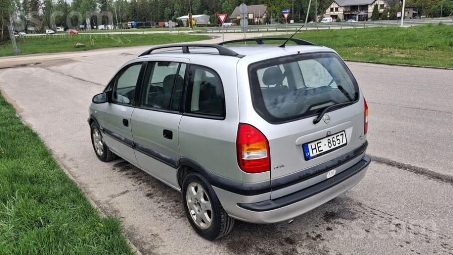 Опель Зафира 1999 в Рига, объемом двигателя 1.80 л и пробегом 295 тыс. км за 1380 €, фото 5 на AUTOMOTO.COM.LV