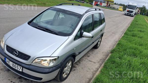 Opel Zafira 1999 Rīga, ar dzinēja tilpumu 1.80 L un nobraukumu 295 tūkst. km par 1380 €, foto 5 vietnē AUTOMOTO.COM.LV