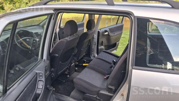 Opel Zafira 1999 Rīga, ar dzinēja tilpumu 1.80 L un nobraukumu 295 tūkst. km par 1380 €, foto 9 vietnē AUTOMOTO.COM.LV