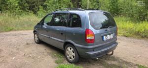 Opel Zafira 1999 in Vilnius, with an engine capacity of 1.80 L and mileage of 322 thousand km for 800 €, photo 8 on AUTOMOTO.COM.LV