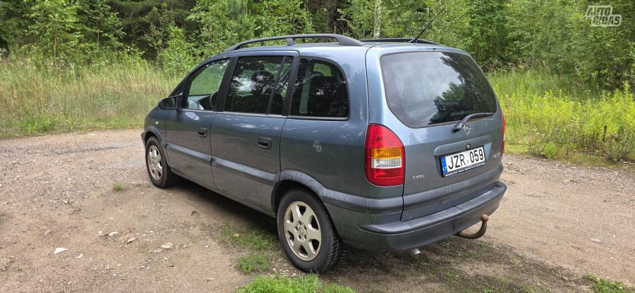 Opel Zafira 1999 in Vilnius, with an engine capacity of 1.80 L and mileage of 322 thousand km for 800 €, photo 8 on AUTOMOTO.COM.LV