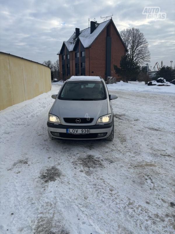 Opel Zafira 2000 Klaipėda, ar dzinēja tilpumu 1.60 L un nobraukumu 220 tūkst. km par 950 €, foto 1 vietnē AUTOMOTO.COM.LV