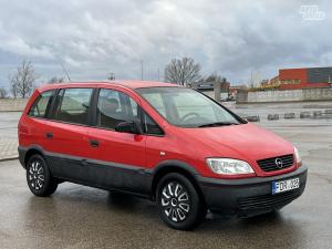 Opel Zafira 2000 in Mazeikiai, with an engine capacity of 1.60 L and mileage of 233 thousand km for 299 €, photo  on AUTOMOTO.COM.LV