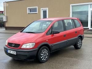 Opel Zafira 2000 in Mazeikiai, with an engine capacity of 1.60 L and mileage of 233 thousand km for 299 €, photo 3 on AUTOMOTO.COM.LV