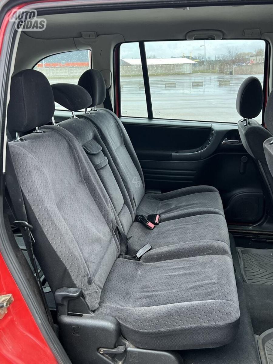 Opel Zafira 2000 in Mazeikiai, with an engine capacity of 1.60 L and mileage of 233 thousand km for 299 €, photo 9 on AUTOMOTO.COM.LV