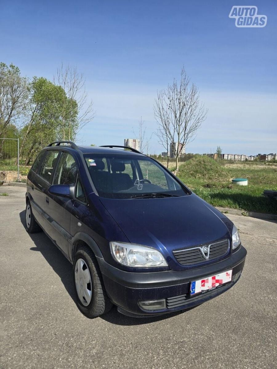 Opel Zafira 2000 in Siauliai, with an engine capacity of 1.60 L and mileage of 220 thousand km for 499 €, photo 3 on AUTOMOTO.COM.LV
