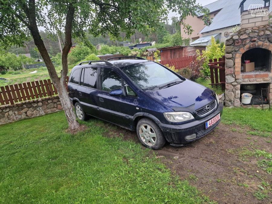 Opel Zafira 2000 Anykščiai, ar dzinēja tilpumu 2.00 L un nobraukumu 395 tūkst. km par 380 €, foto 1 vietnē AUTOMOTO.COM.LV