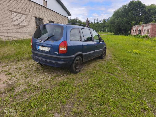 Opel Zafira 2000 Ignalina, ar dzinēja tilpumu 1.60 L un nobraukumu 396 tūkst. km par 300 €, foto 2 vietnē AUTOMOTO.COM.LV
